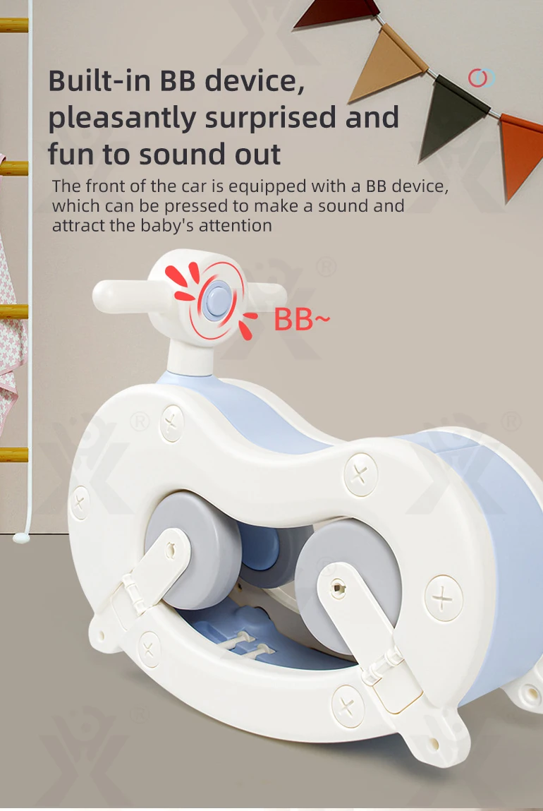 Chengji Baby Rocking Horse Toys Sliding Vehicle Swing Rocker Balance ...