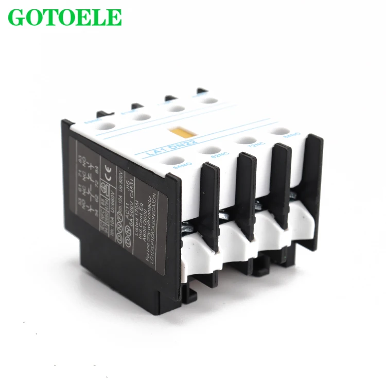 Ac Contactor Old Type Lc1-d Series Auxiliary Contact Old Type La1-dn22 ...