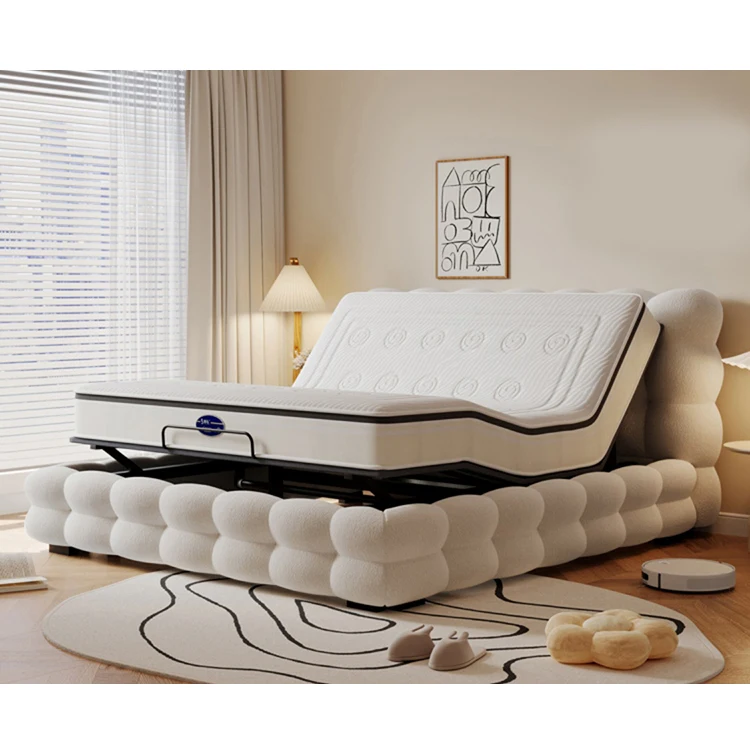 Minimalist chiropractic bed Adjustable Backrest bed frame for electric ...