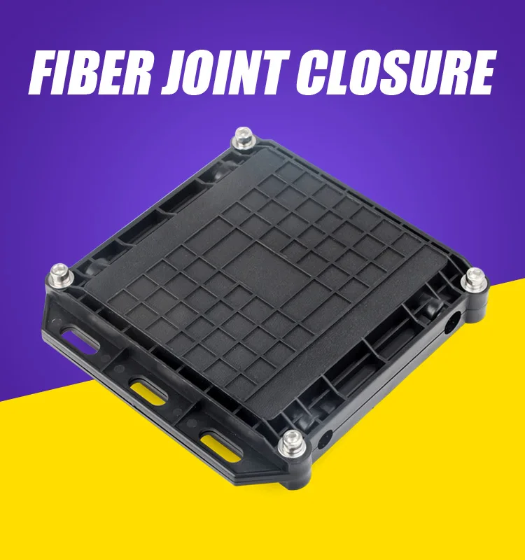 Mini Joint Box Fiber Optic FTTH 12/24 Core Outdoor Closure