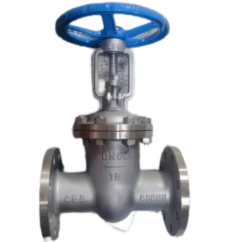Water System Exposed Rod Gate Valve Z41w-16p Stainless Steel Flange Gate Valves - Buy Water ...
