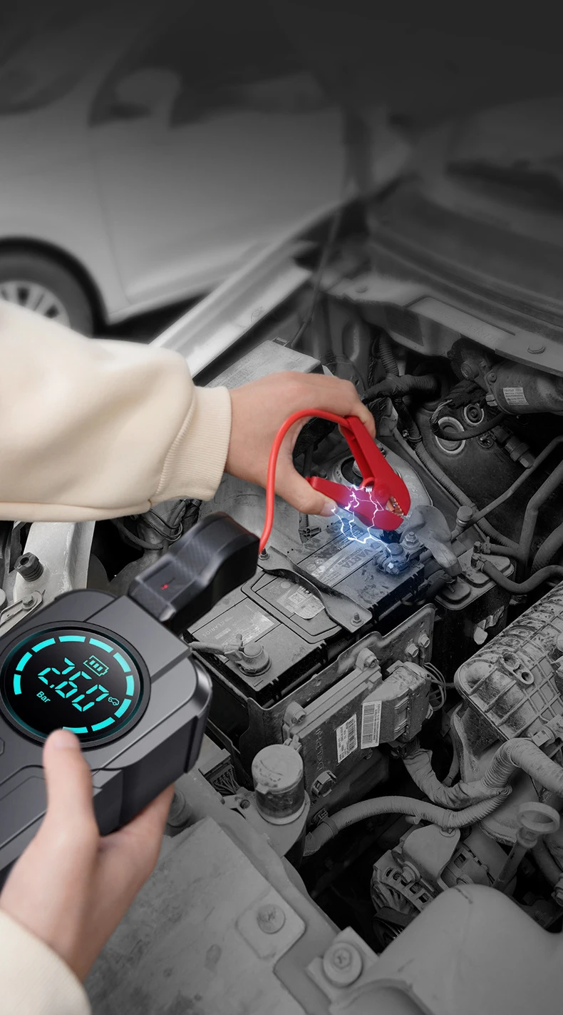 Fireegg Mini Car Jump Starter 12v Lithium Battery Power Bank Jump Pack ...