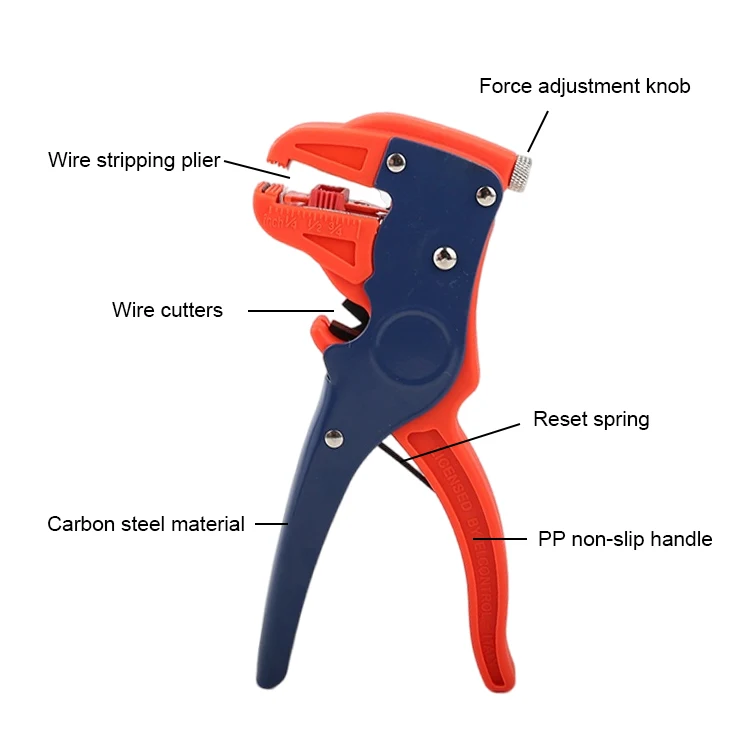 Manual 7-inch Automatic Cable Multi-function 0.25-6mm2 Duckbill ...