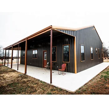 Prefabricated House Barndo Homes Steel Structure Barndominium Kits ...
