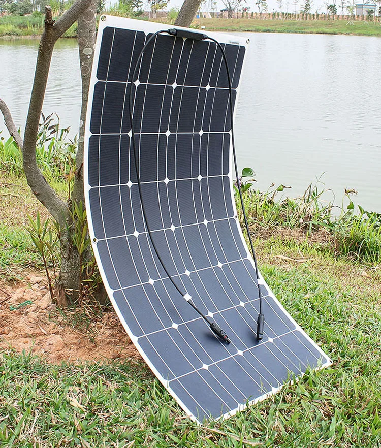 Flex Adhesive Thin Film 1000 Watt Flexible Solar Panels Waterproof Etfe ...