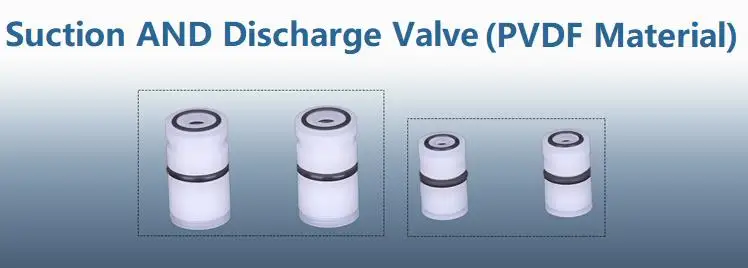 Seko Dosing Pump Spare Parts: Suction, Discharge & Diaphragm Valves for ...