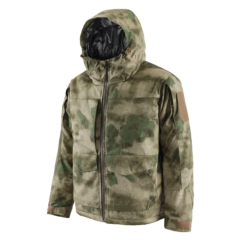 Tactical Windproof Jacket M65 Camouflage Tactical Thickened Coat Cold ...