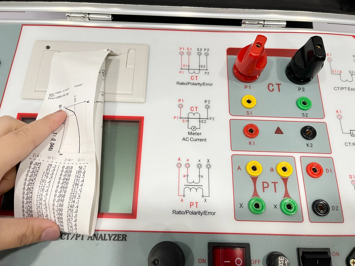 Electronic Multifunctional CT/PT Analyzer CT Ratio and PT Polarity ...