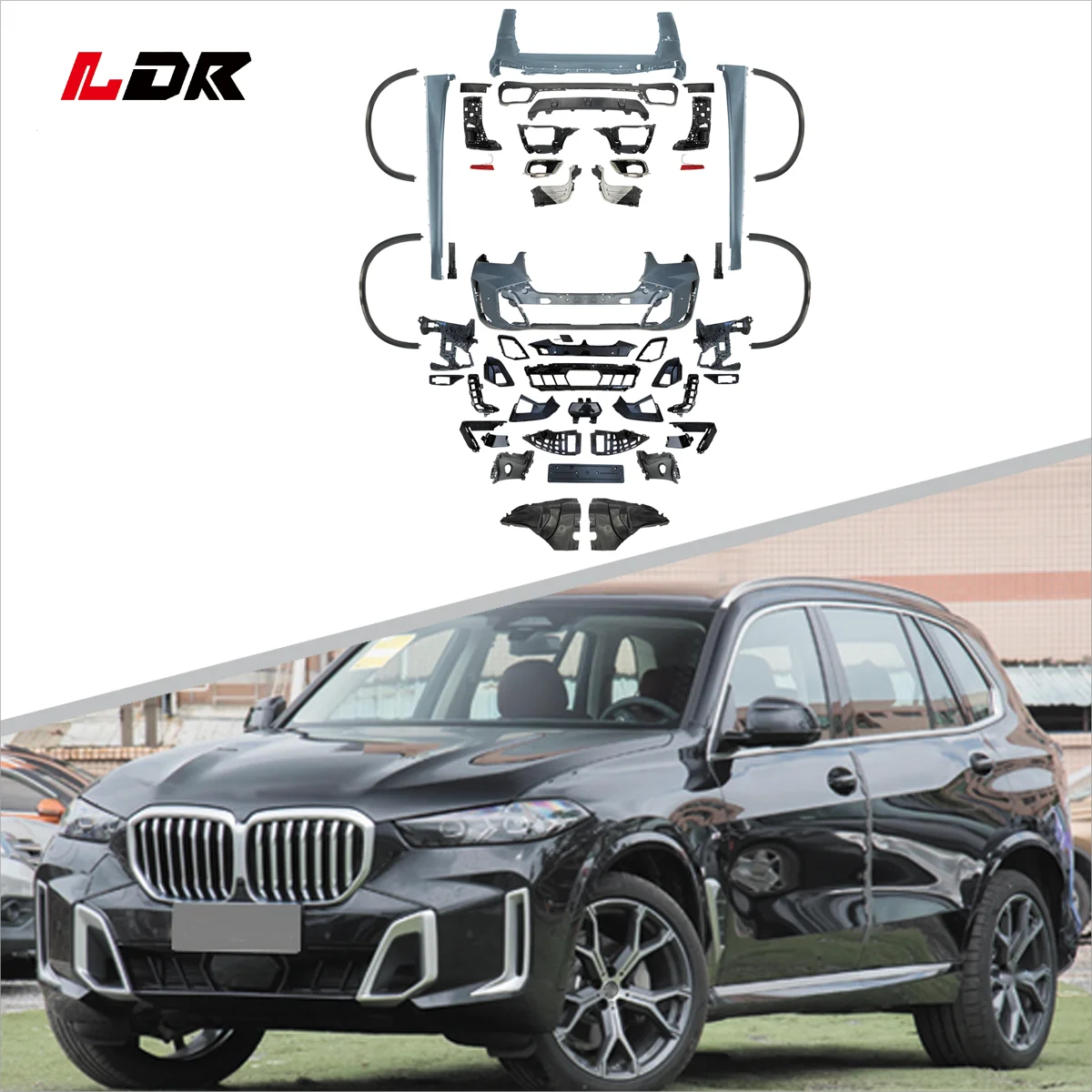 Ldr Bodykit For 2023 Bmw X5 G05 Lci M-tech Sport Bodykit Car Auto Parts ...