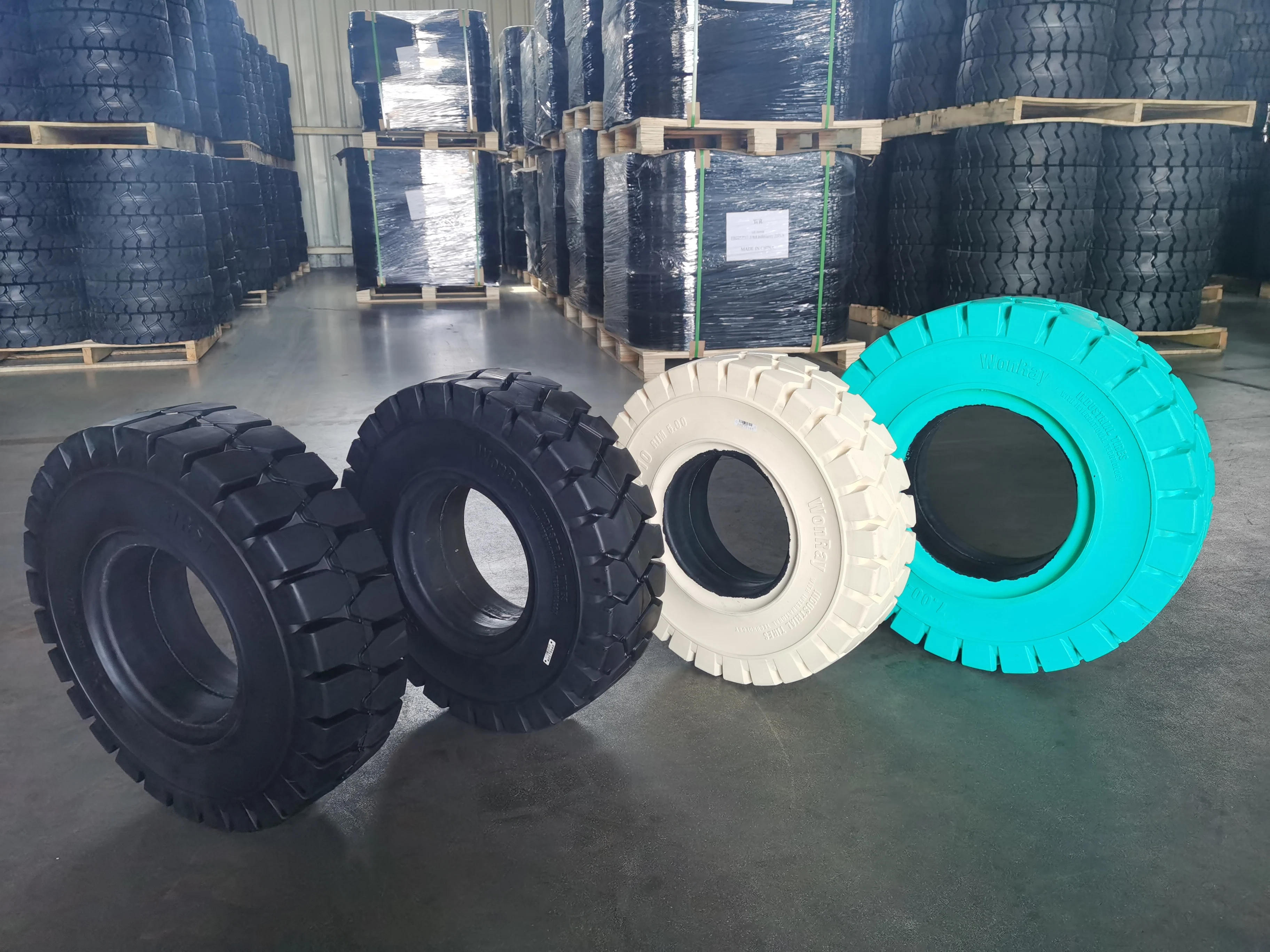 Wonray Solid Rubber Wheels Tyre 7.50-16 For Forklifts - Buy Forklift ...