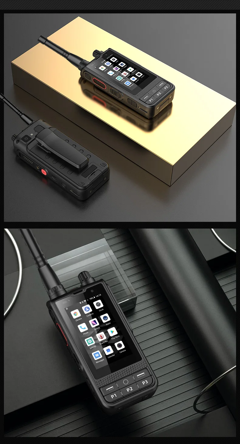 Anysecu W6 Plus POC 4G Radio - DMR & Analog UHF Unlocked