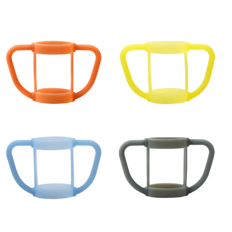 Food Grade Silicone Handle For Feeding Bottle Adjustable Baby Milk ...