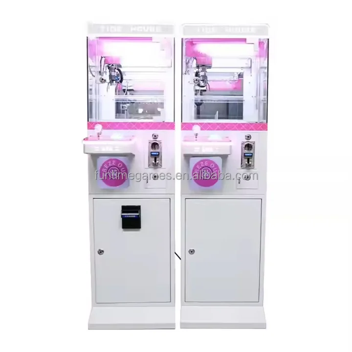 Indoor Transparent Mini Crane Claw Machine Small Toy Doll Machine with ...