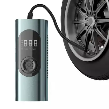 Automatic Rechargeable Tire Inflators Electric Mini Wireless Digital ...