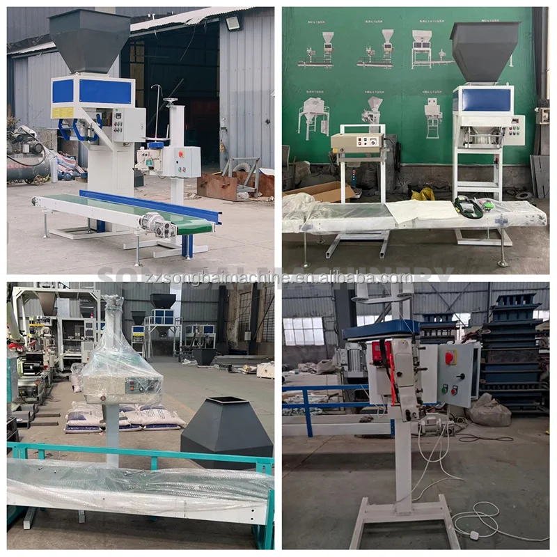 Automatic Weighing 15kg 25kg Rice Sand Animal Feed Granule Wood Pellet ...