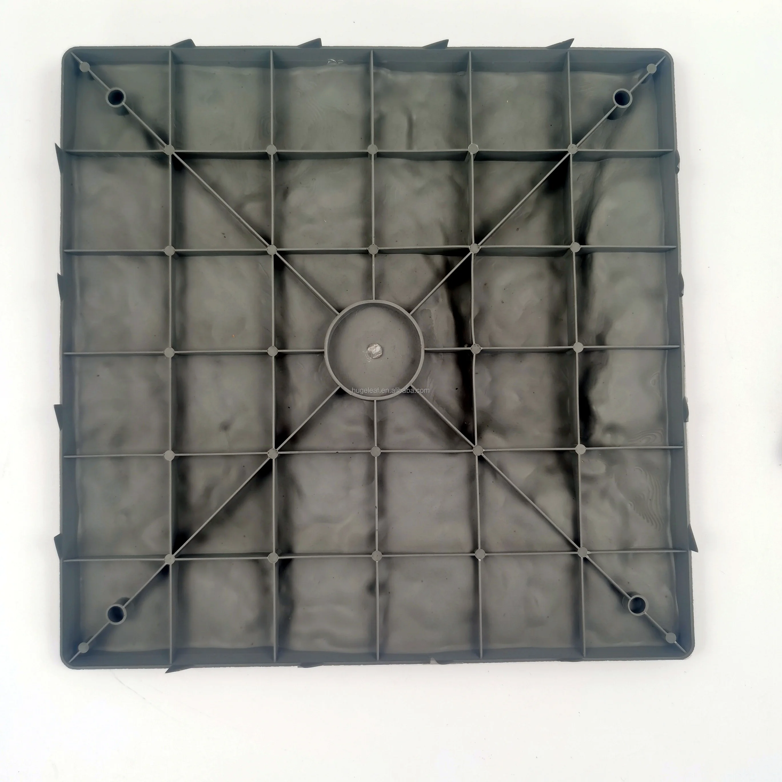 Portable Square Stone Look Pathway Plastic Outdoor Garden Slate ...