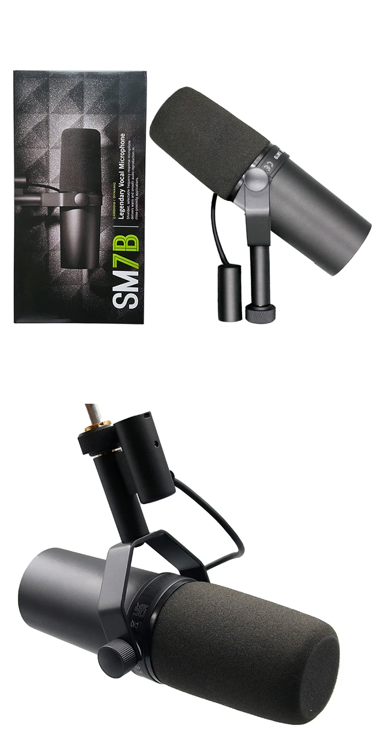 SM7B Podcast Microphone - Professional Dynamic Vocal Mic