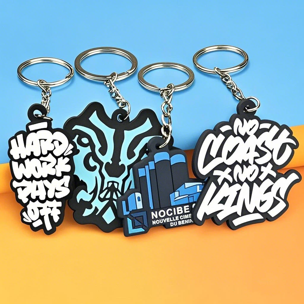 Alibaba.com: Custom Logo 2D 3D PVC Keychain, Silicone Cartoon Shape ...