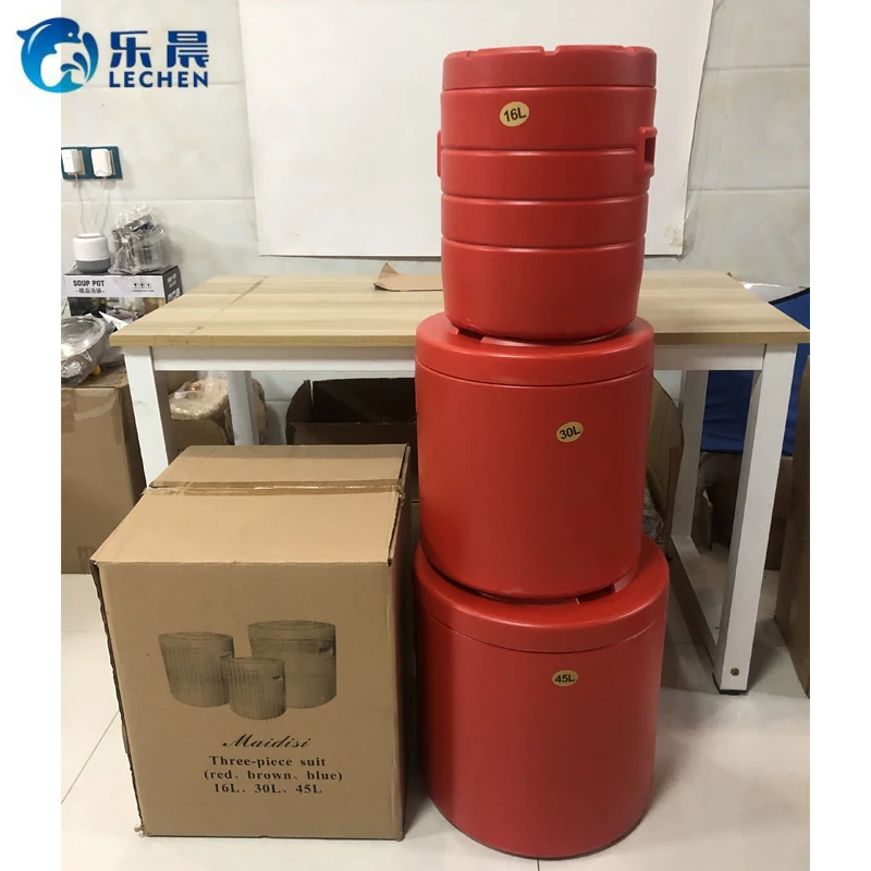 Extra Large Double Insulated Bucket Casserole Food Warmer Set Party And ...