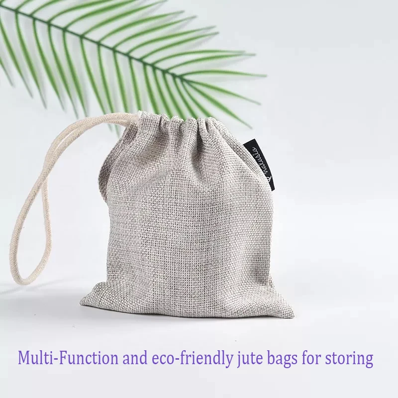 Cocoa Jute Bags - Customizable and Durable Gift Pouches