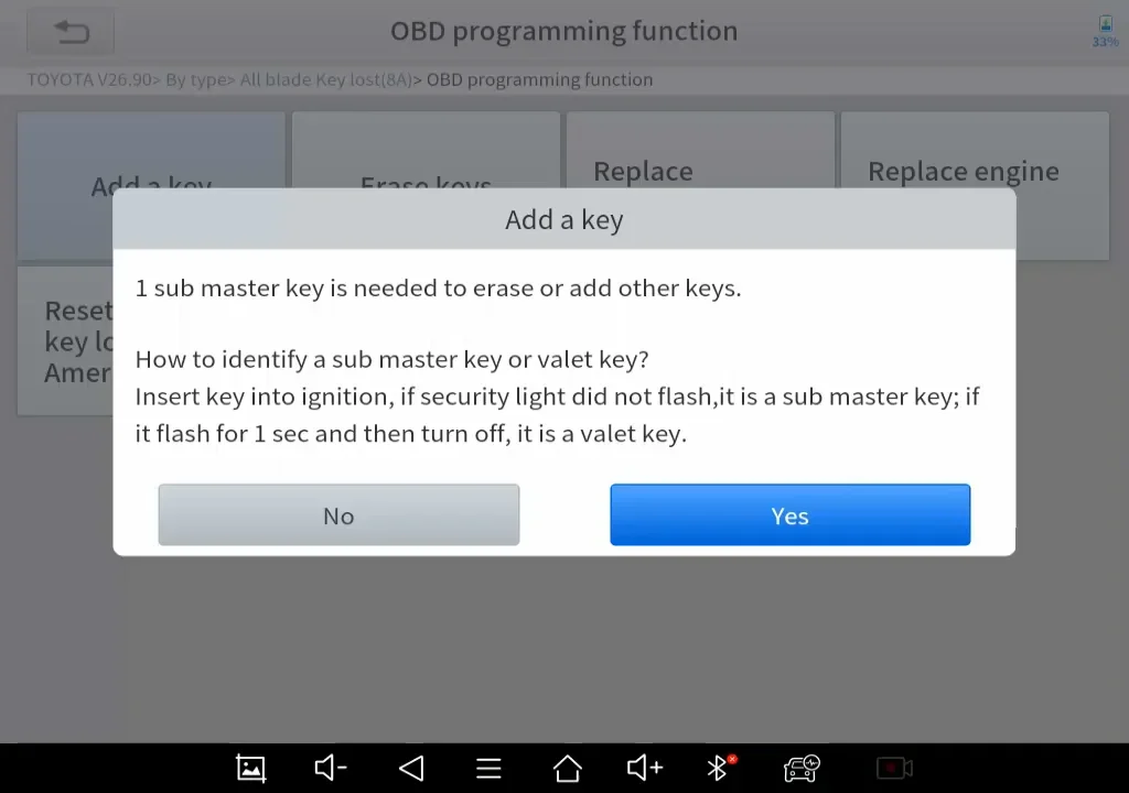 XTOOL M822 Adapter Key Programmer for Toyota 8A/Mercedes-Benz AIl Key ...