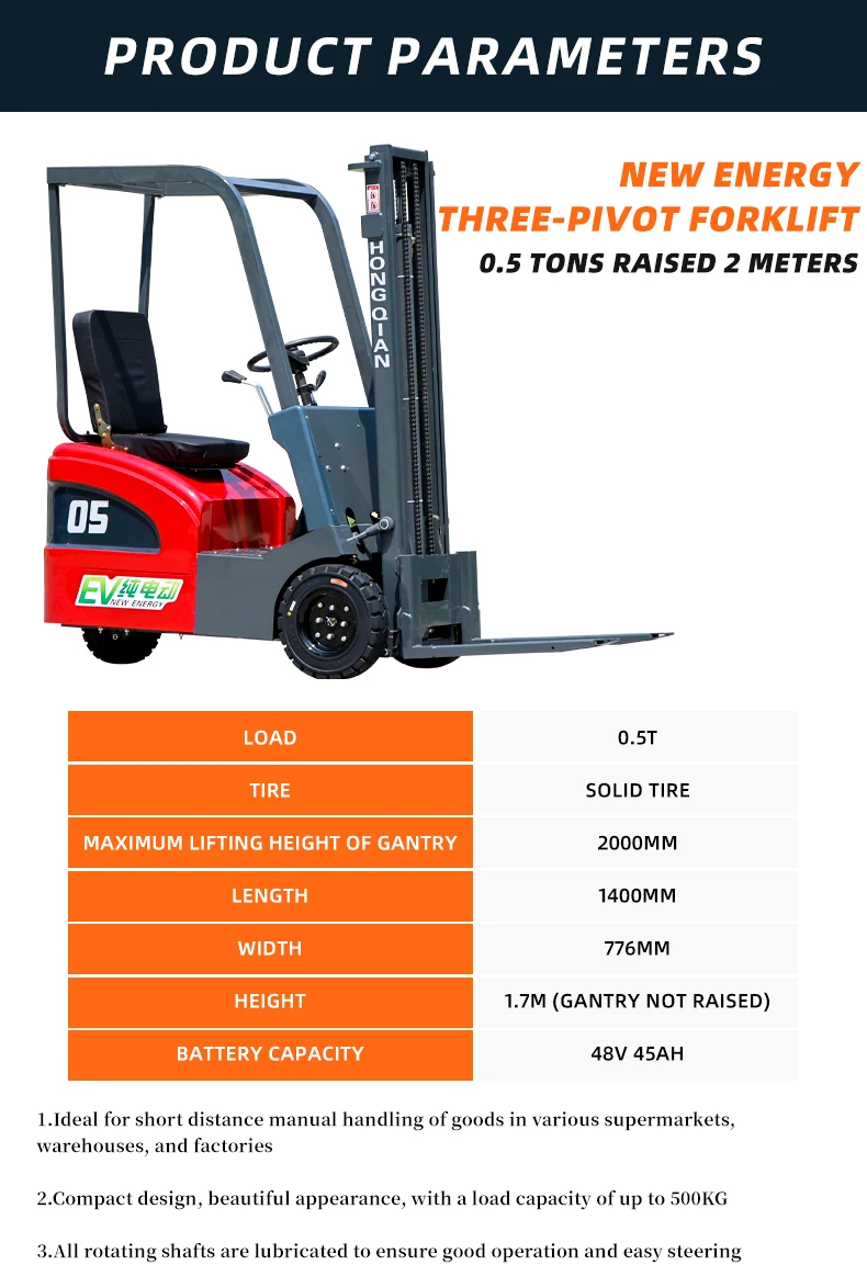 Lightweight Electric Forklift for Small Warehouses| Alibaba.com