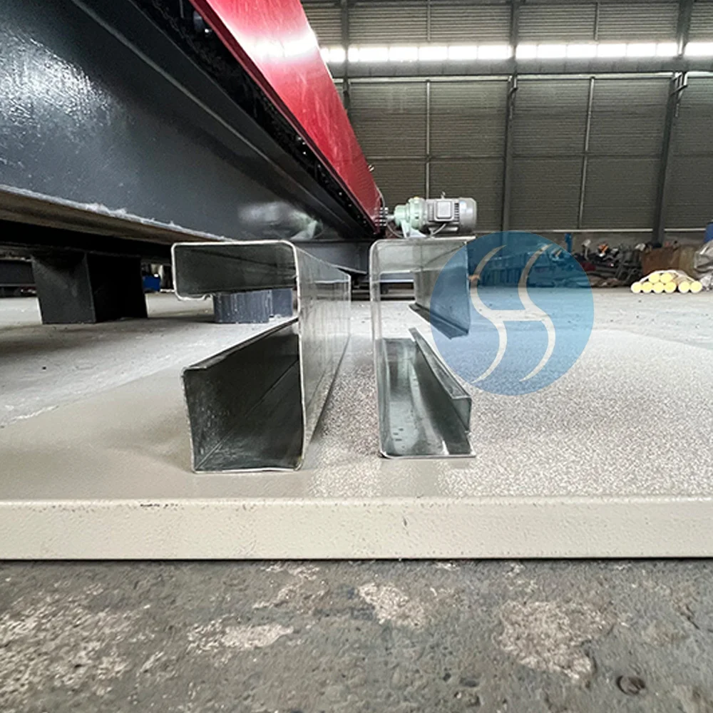 Boundary Wall Making Machine Crash Barrier Roll Forming Machine Metal ...