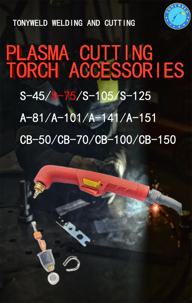 Gas Cooled Plasma Cutting Trafimet Torch Head S75 S105 Parts| Alibaba.com