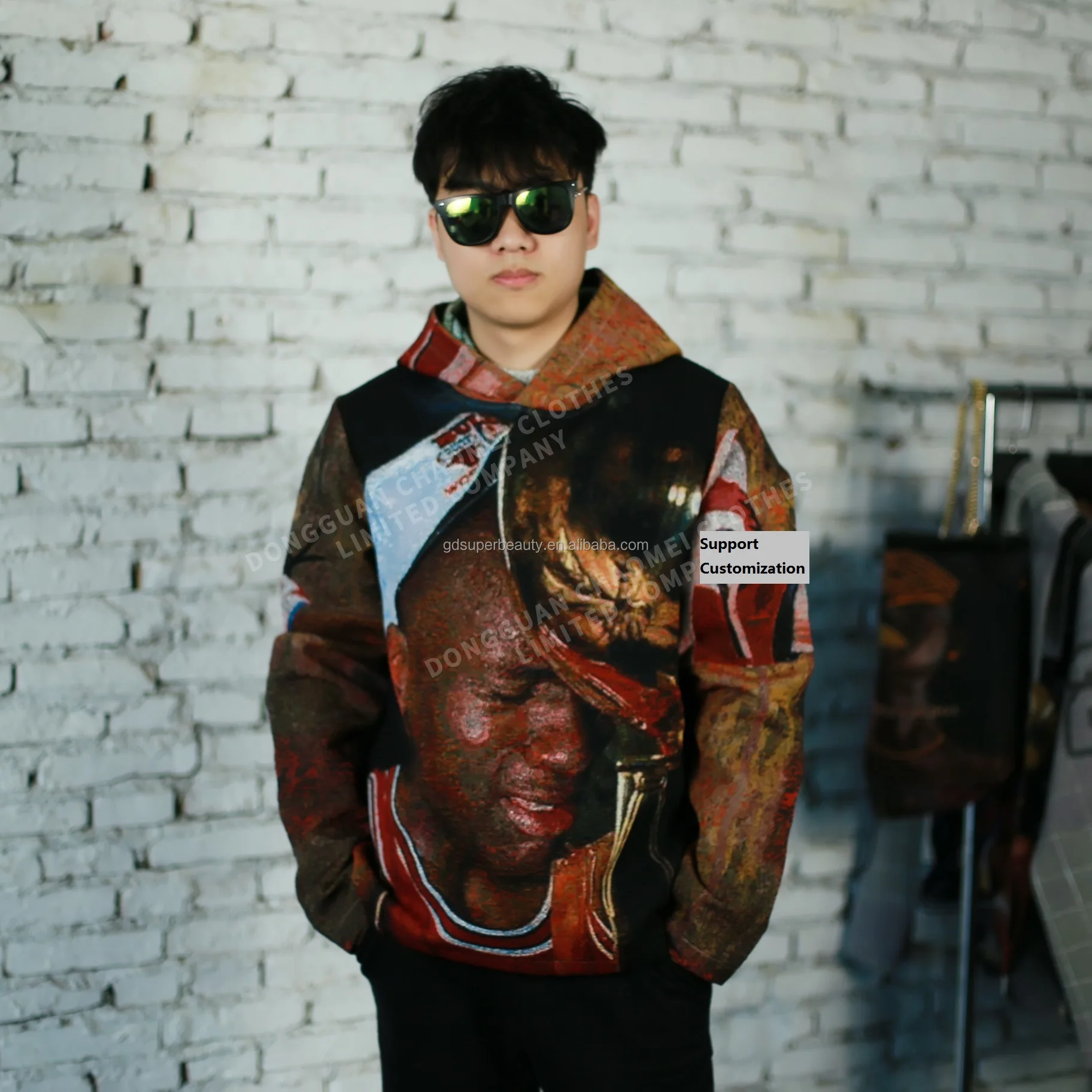 Custom Tapestry Crew Necks Men's Sweater Tapestry Hoodie All Plus Sizes ...