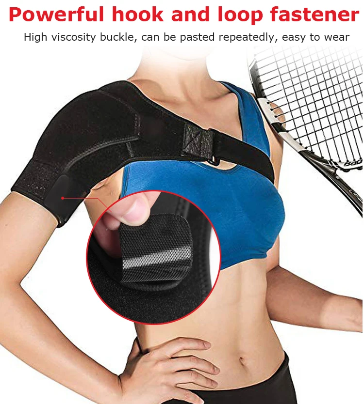 Adjustable Neoprene Torn Rotator Cuff Shoulder Support Brace For Injury ...
