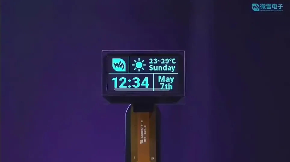 1.51inch Transparent Oled With 128x64 Resolution And Spi/i2c Interfaces ...