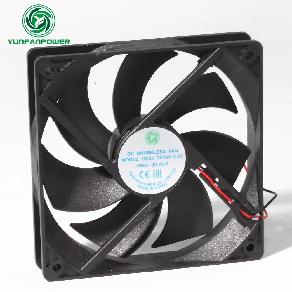 12v Dc Axial Flow Cooling Fan 2000rpm 120mm - Oem | Wholesale