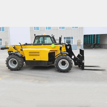 Remote Control Manual Lifter Telehandler With Work Platform - Buy ...