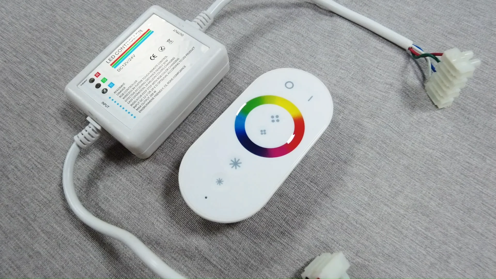 Full Touch 6 Keys Rgb Led Controller Ap-006rf Dc12-24v Smart Home Life ...