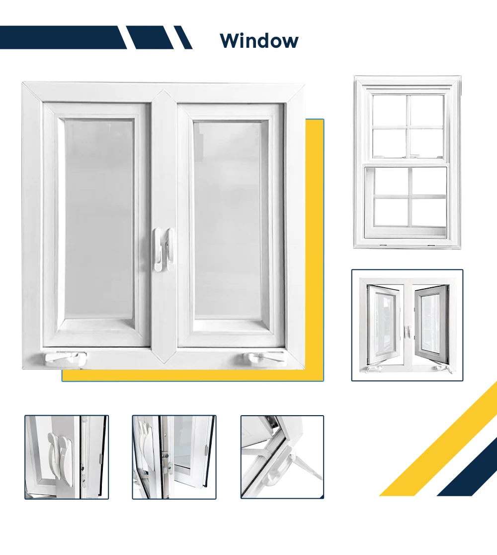 China Upvc Profile Manufacturers Customized PVC Window System American ...