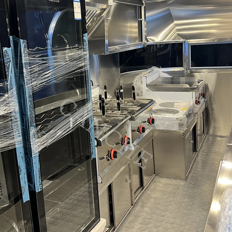 2024 Hot Dog Cart Concession Enclosed Food Trailer Food Trucks For Sale ...