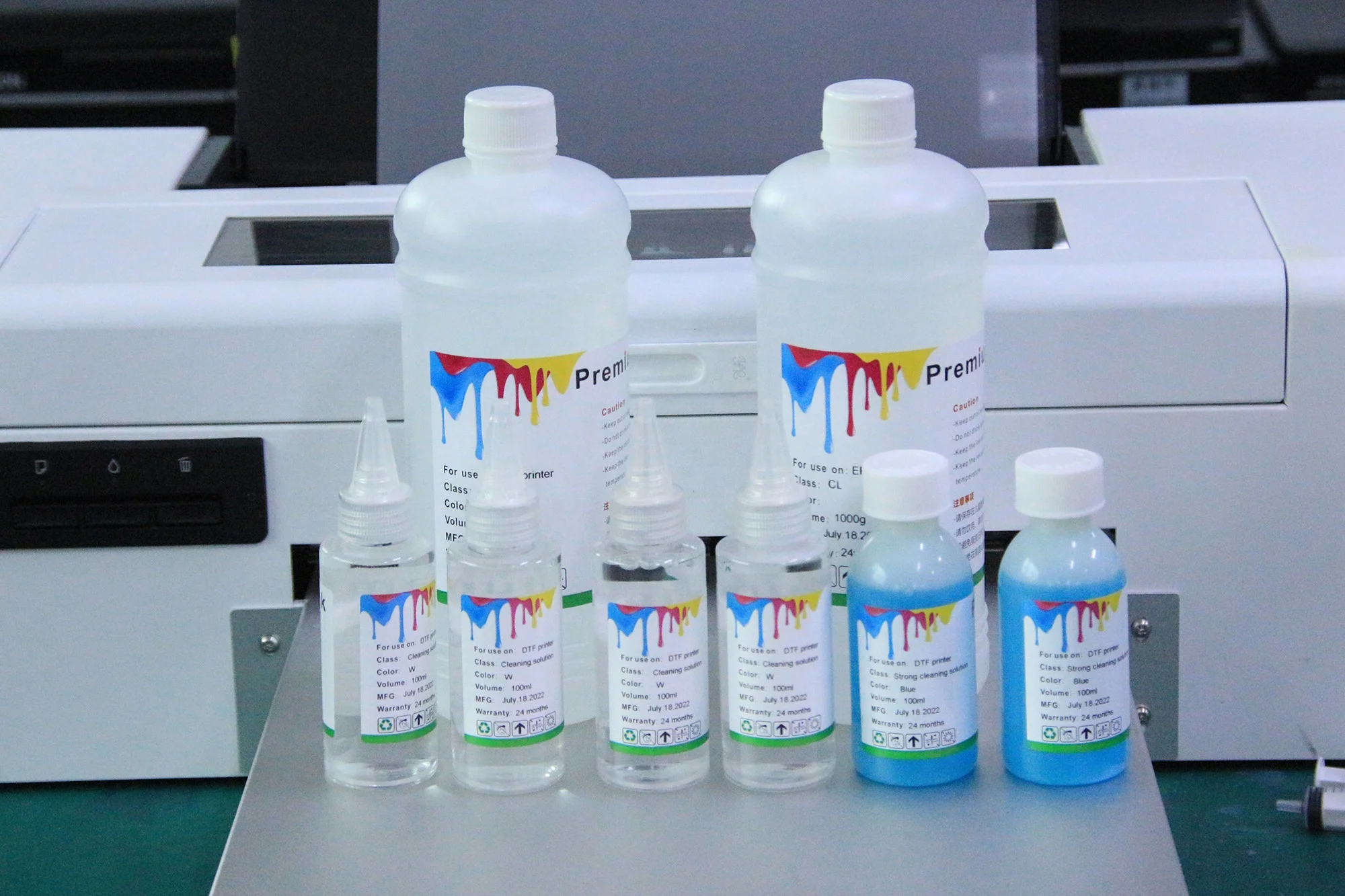 1000ml DTF Film Printer Cleaning Solution - Maintain Nozzle Life
