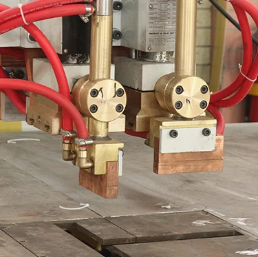 Hwashi Pneumatic AC Grill Grid Welding Machine - Steel Wire Spot Welder