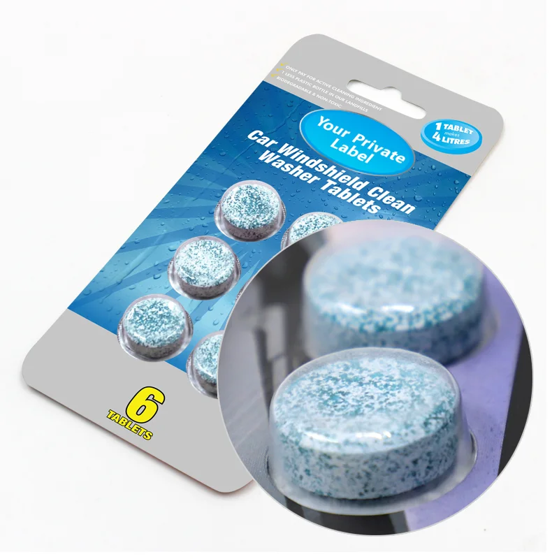 Concentrated Effervescent Tablets - Detergent & Glass Cleaner