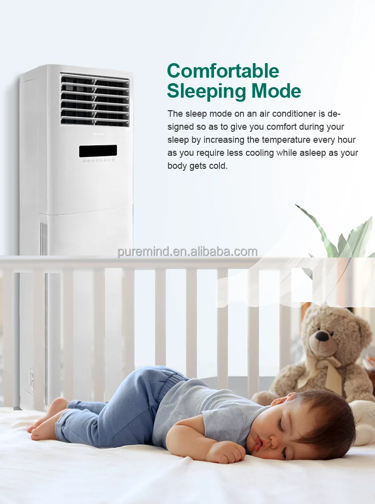 Gree R32 R410a Floor Standing Air Conditioners Inverter Heating Cooling ...