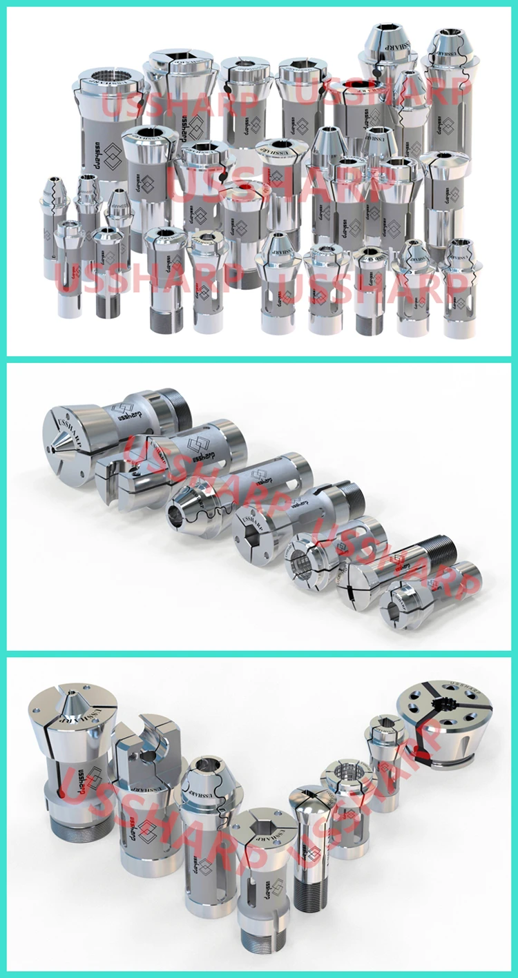 HSS Collet for SUB Spindle Chuck Extended Nose, 145E