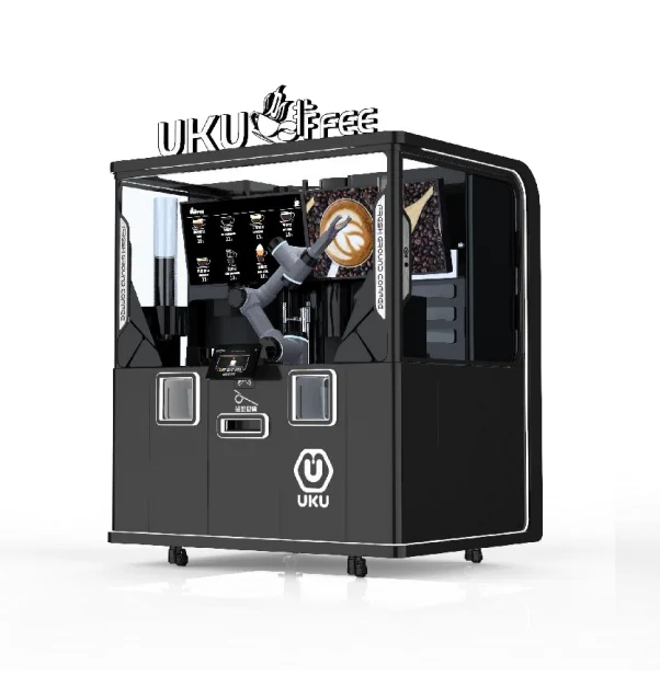 Ai Automatic Ice Cream Coffee Vending Machine With Robotic Arm Xbot ...