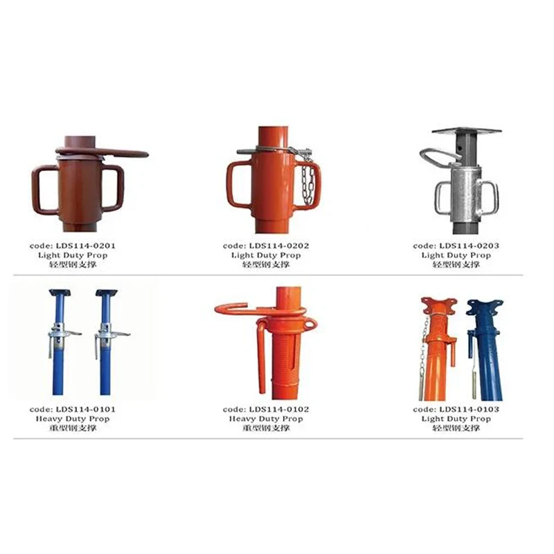 Types Of Used Metal Adjustable Aluminium Scaffold Steel Acrow Shoring ...