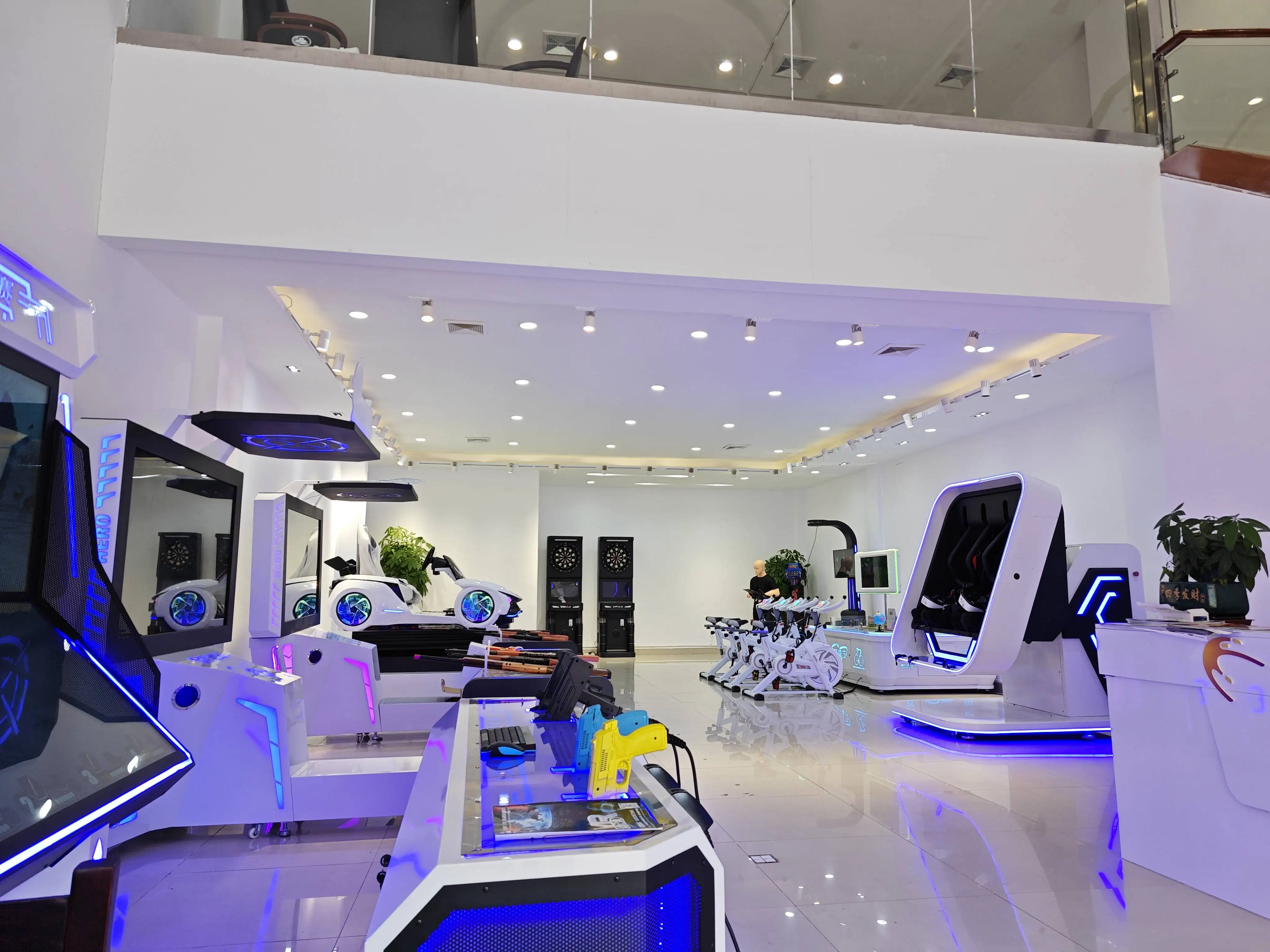 Simulator Sport Vr 9d Theme Park Entertainment Matrix Space Cage Game ...