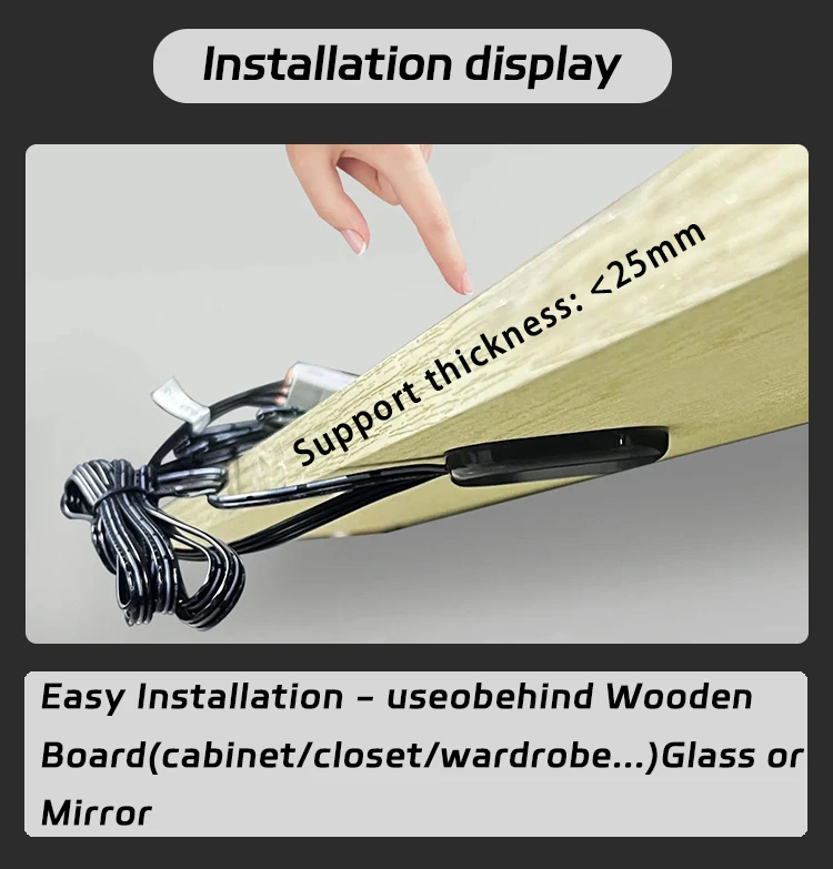 Hidden Penetrating Wood Furniture Touch Switch Sensor Dc 12v 5a 60w ...