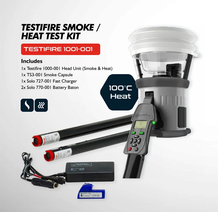 IMPA331080 Smoke Heat Detector TestIfire SOLO 1001 - Reliable Smoke ...