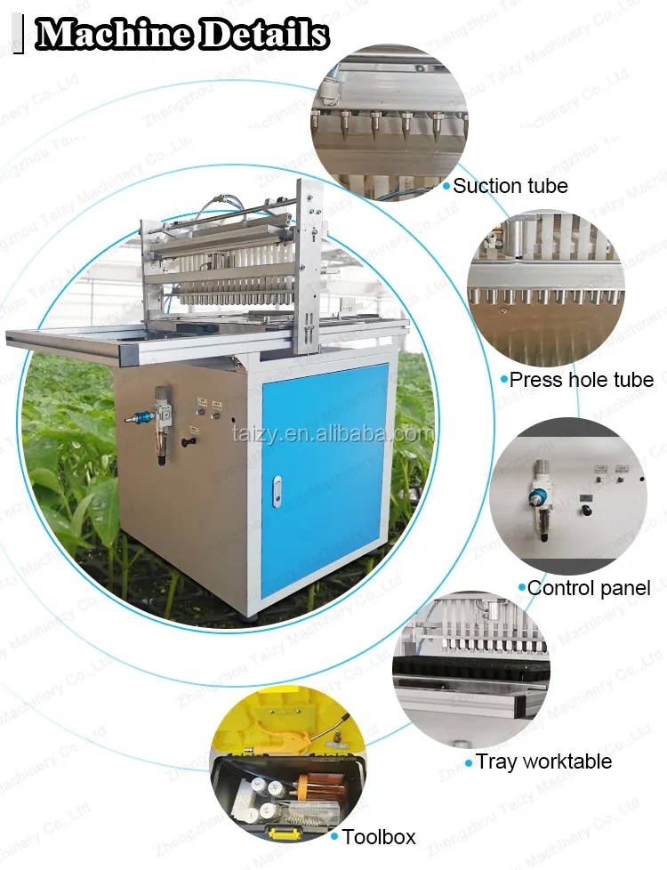 Automatic Seed Planting Machine - Efficient Nursery Seeding