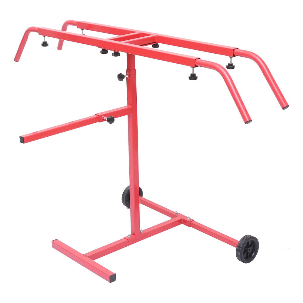 Adjustable Mobile Bumper Paint Stand - Automotive Storage