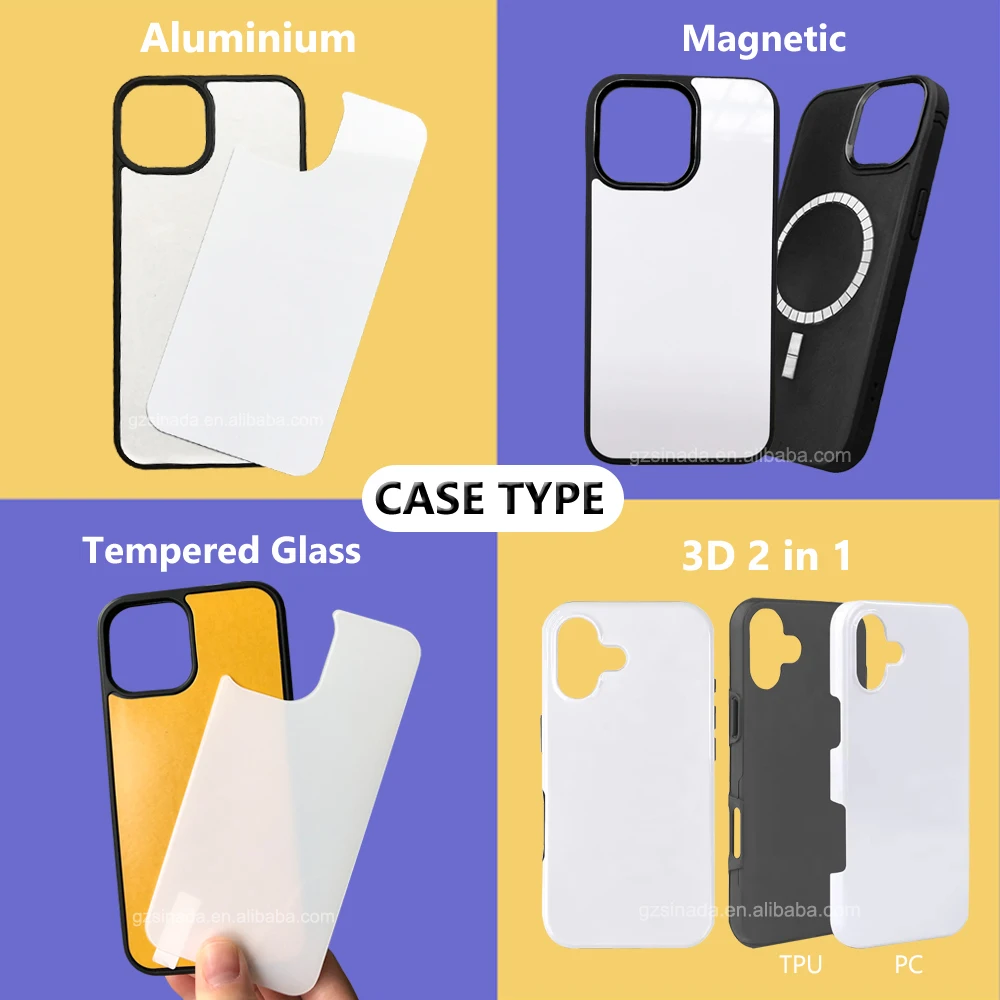 2D Sublimation Blanks for Cell Phone Covers - Durable & Stylish
