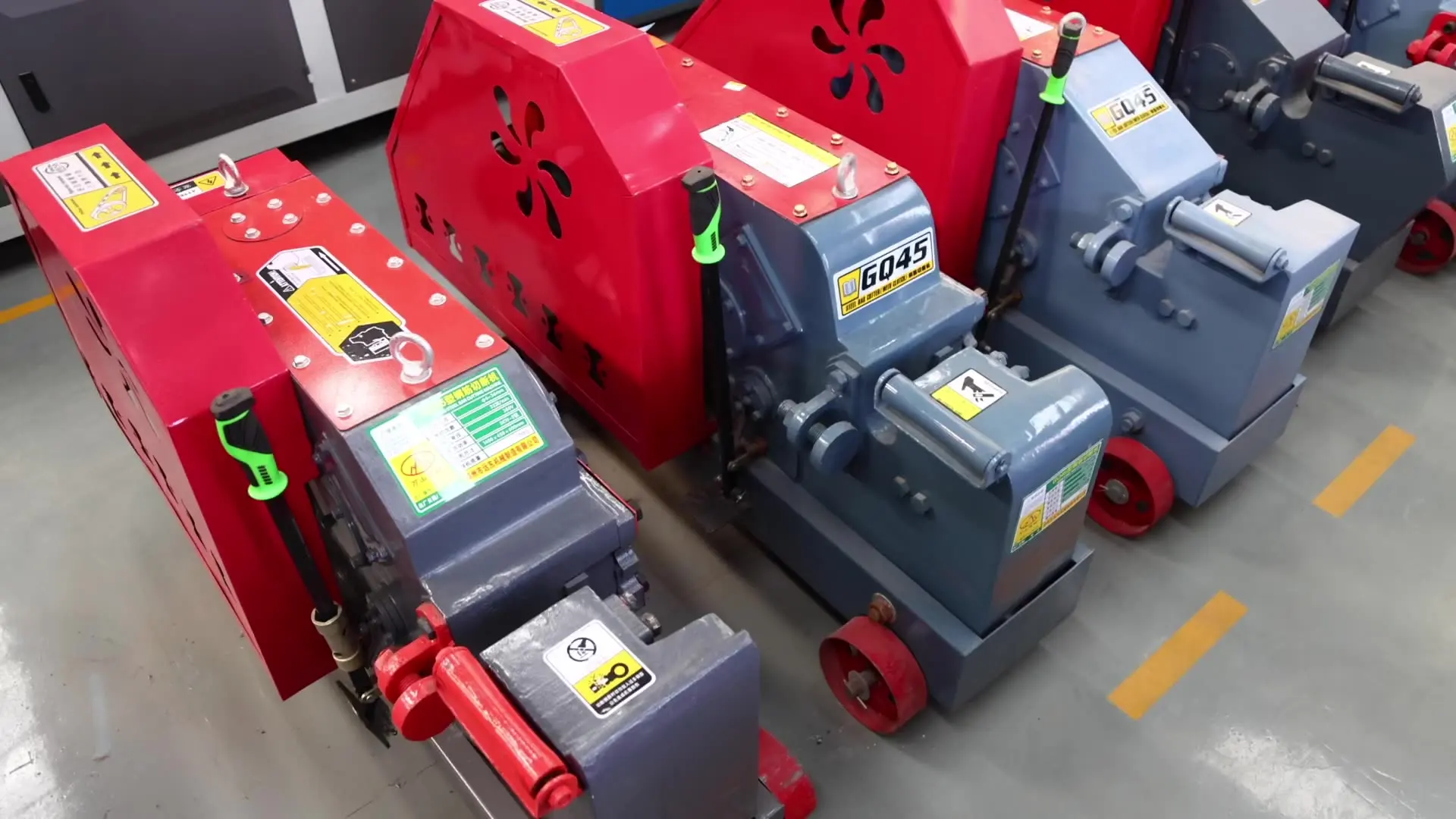 Heavy Hydraulic Model 60 70 Brushless Motor Rebar Shear 380V 220V ...